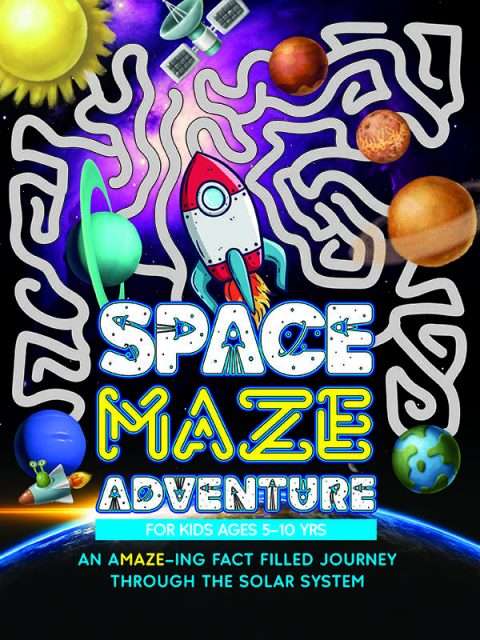 Space Maze Adventure For Kids Ages 5-10 - Herbert Publishing