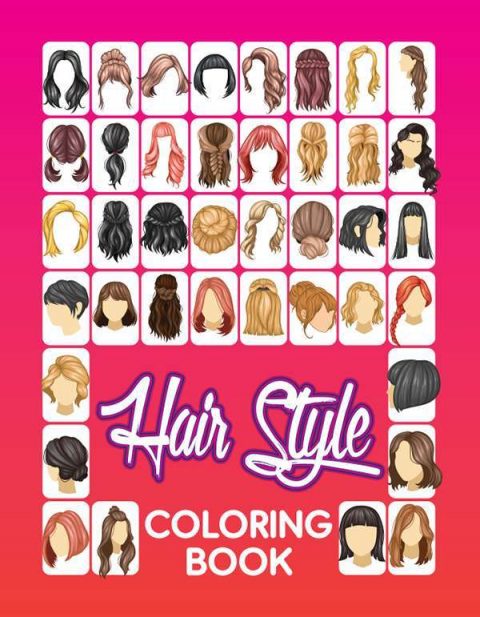 Hair Style Coloring Book - Herbert Publishing