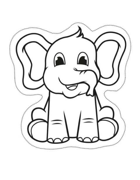 Scissor Skills Cut & Color Animals - Herbert Publishing