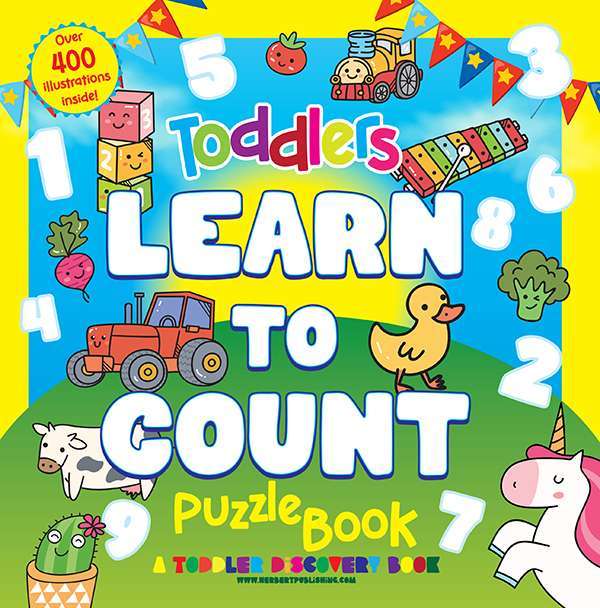 Toddlers Learn To Count Puzzle Book Herbert Publishing